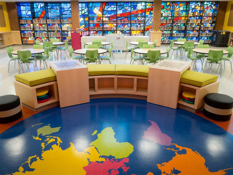 Commodore John Rodgers Elementary/Middle School – Baltimore Library Project